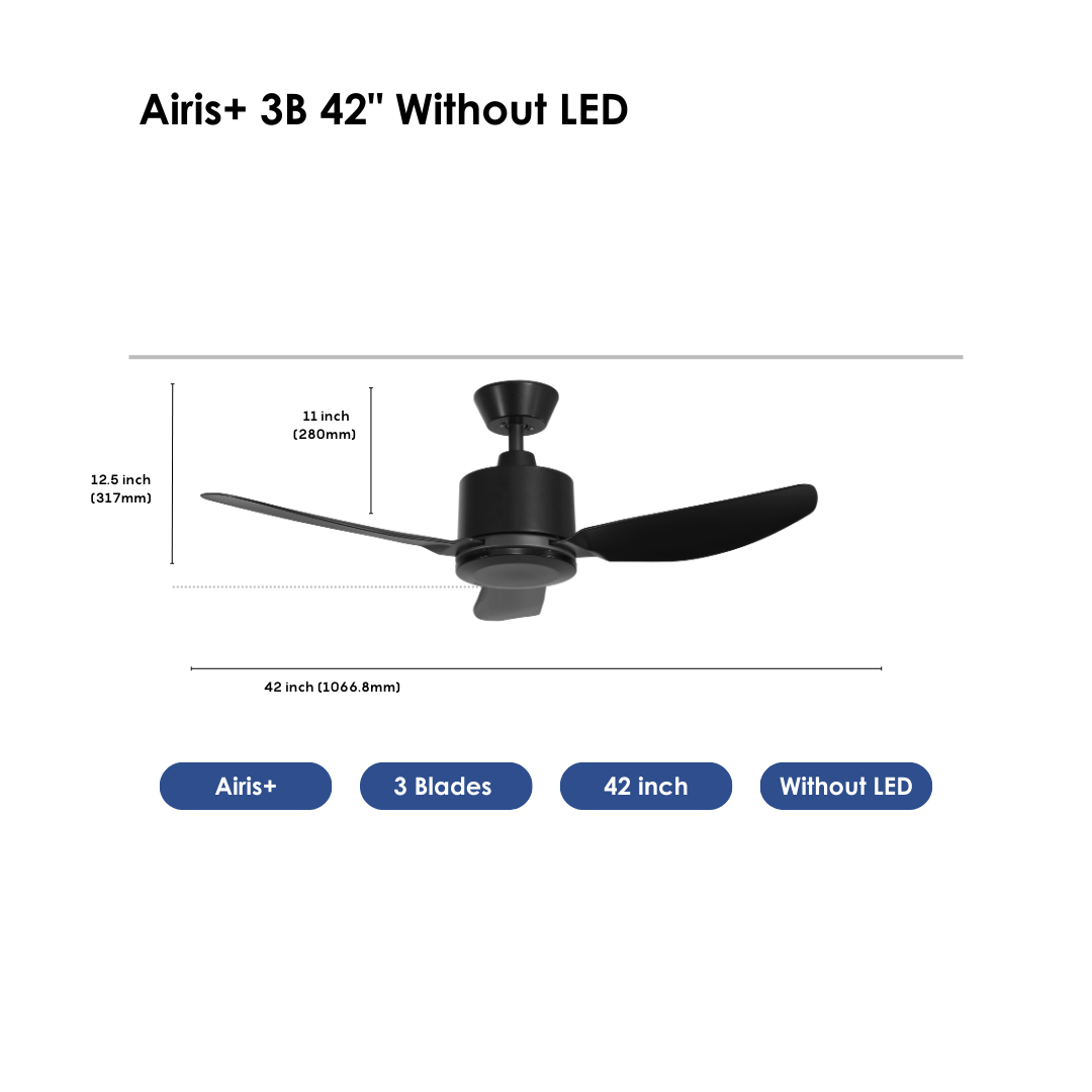 Crestar Airis+ Smart Ceiling Fan – Crestar Fan Singapore
