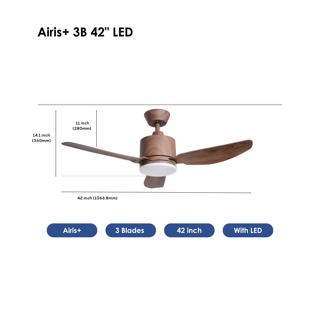 Crestar Airis+ Smart Ceiling Fan – Crestar Fan Singapore