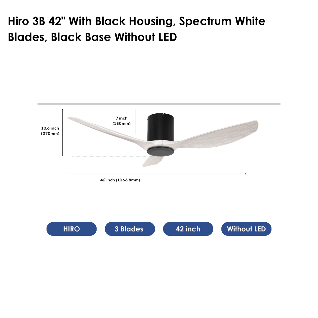 Crestar Hiro Smart Ceiling Fan – Crestar Fan Singapore