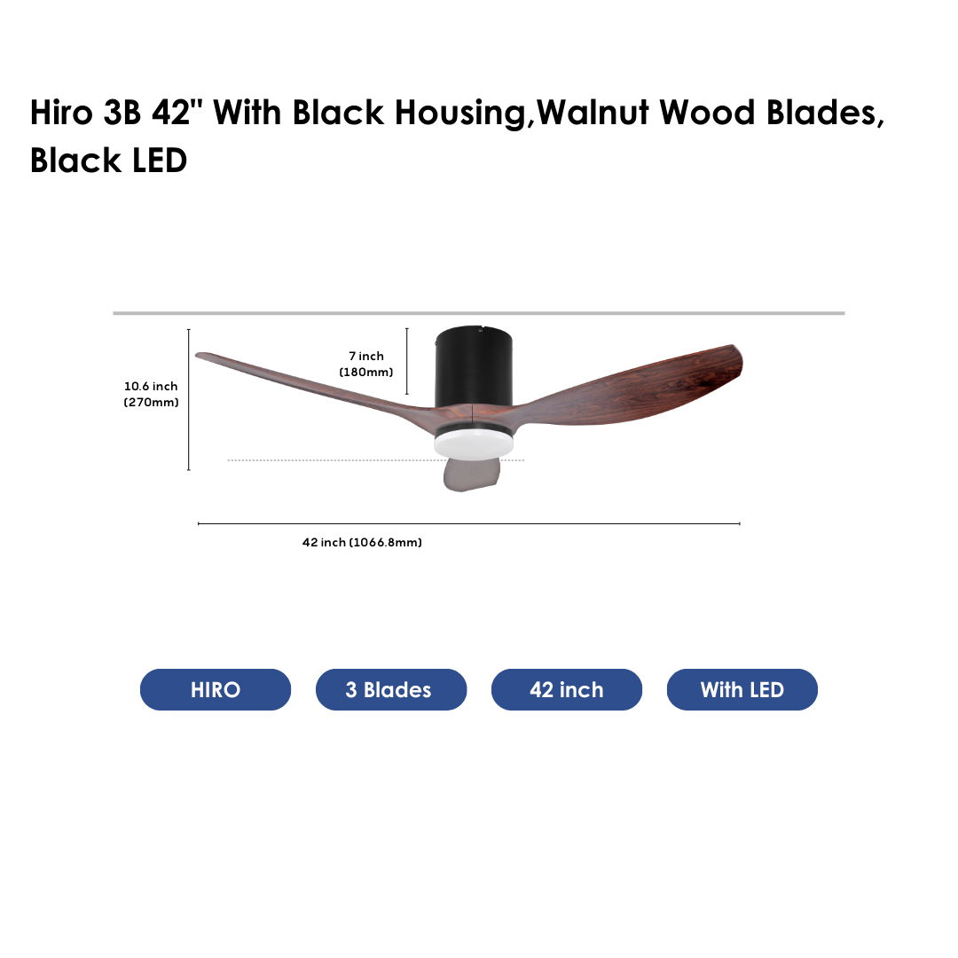 Crestar Hiro Smart Ceiling Fan – Crestar Fan Singapore