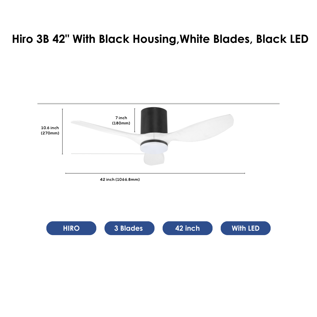 Crestar Hiro Smart Ceiling Fan – Crestar Fan Singapore