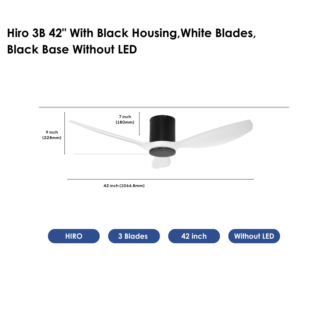 Crestar Hiro Smart Ceiling Fan – Crestar Fan Singapore