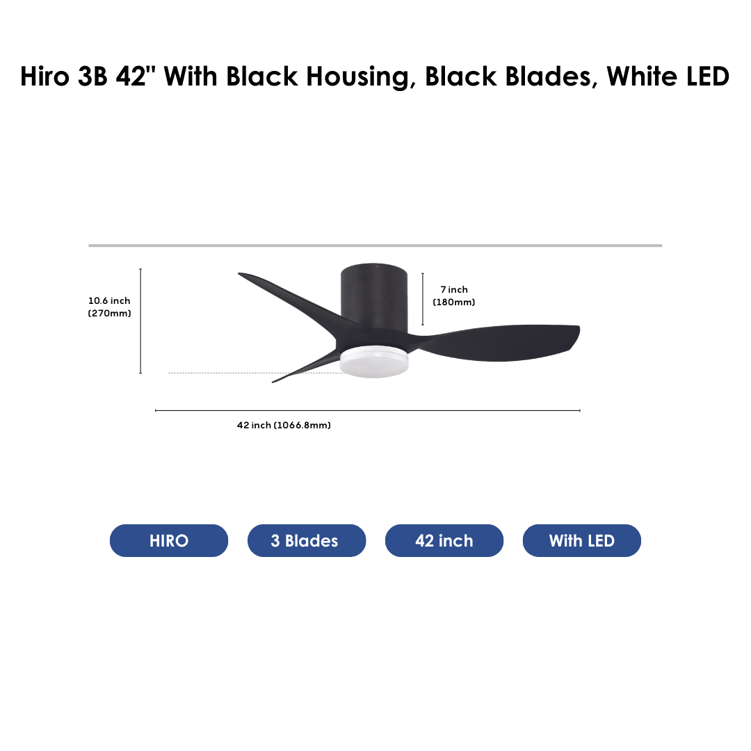 Crestar Hiro Smart Ceiling Fan – Crestar Fan Singapore