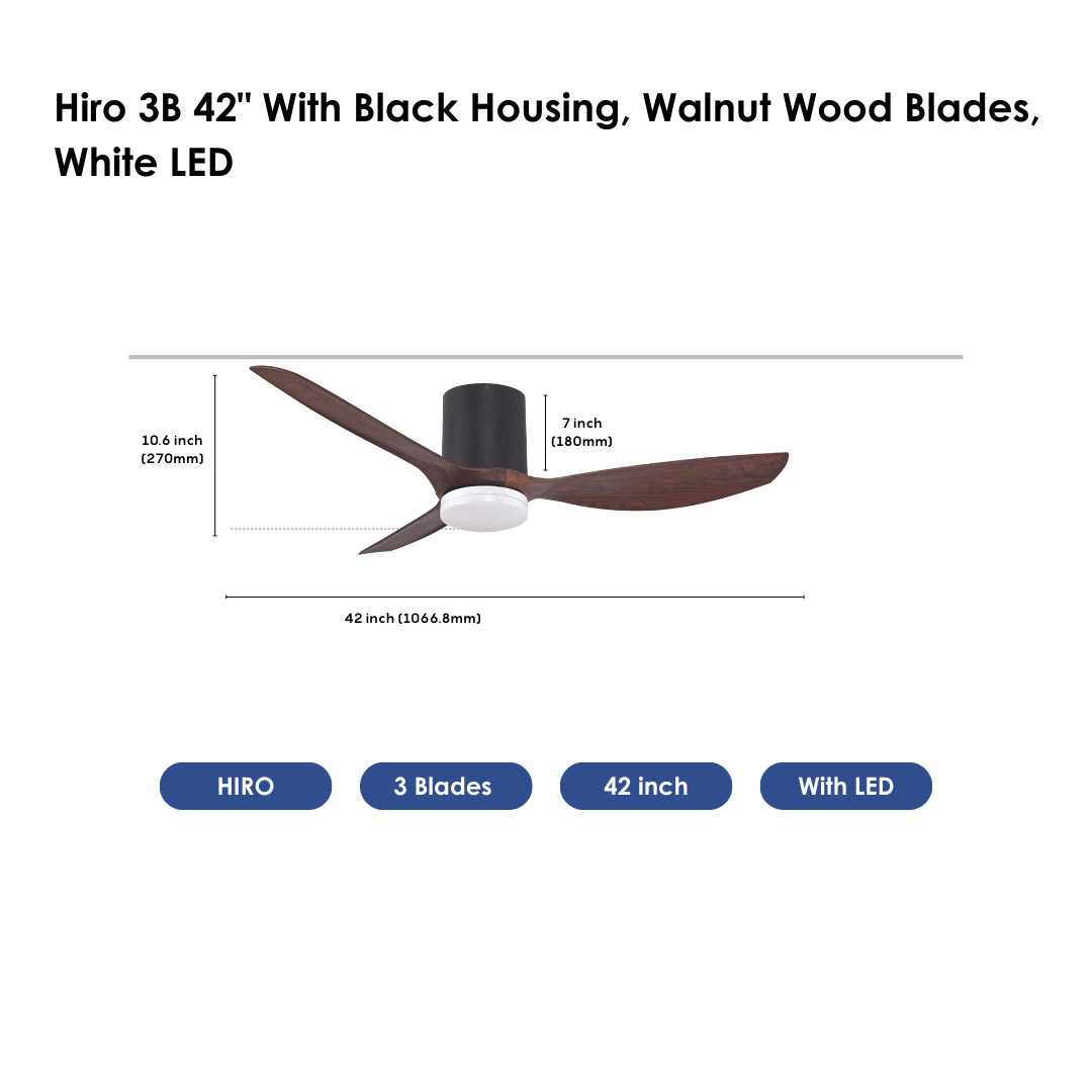 Crestar Hiro Smart Ceiling Fan – Crestar Fan Singapore