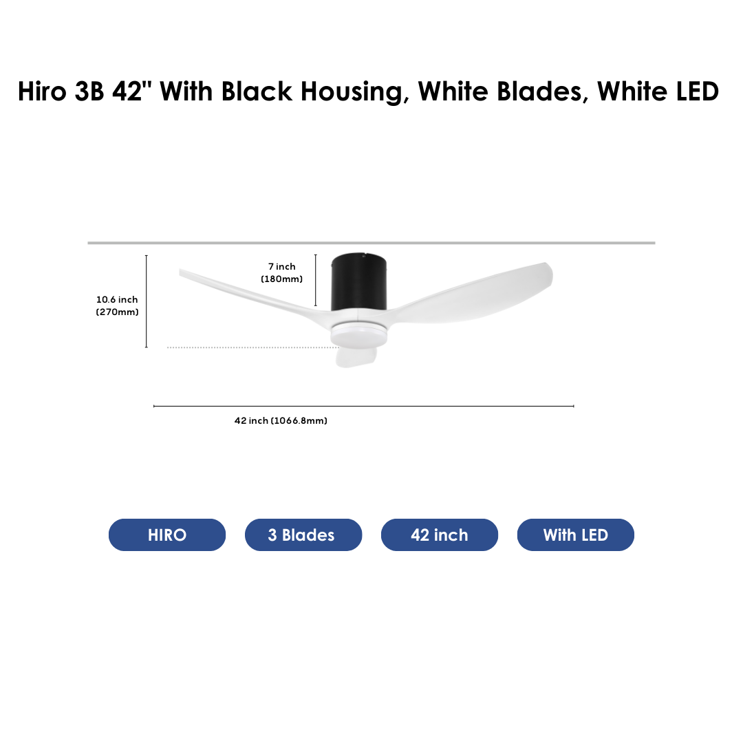 Crestar Hiro Smart Ceiling Fan – Crestar Fan Singapore