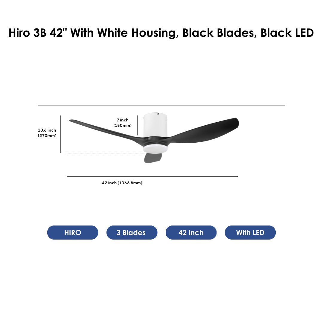 Crestar Hiro Smart Ceiling Fan – Crestar Fan Singapore