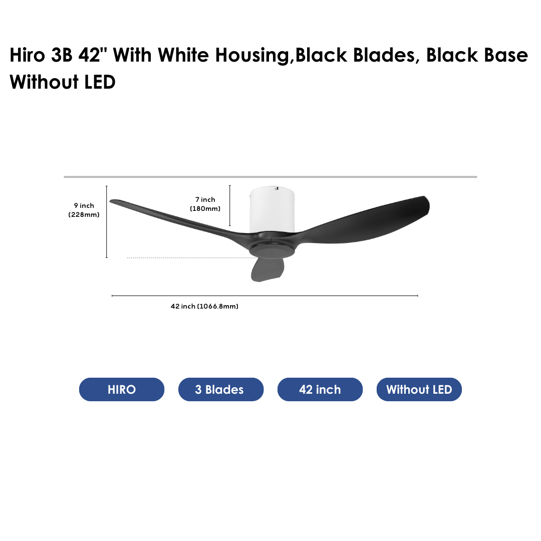 Crestar Hiro Smart Ceiling Fan – Crestar Fan Singapore