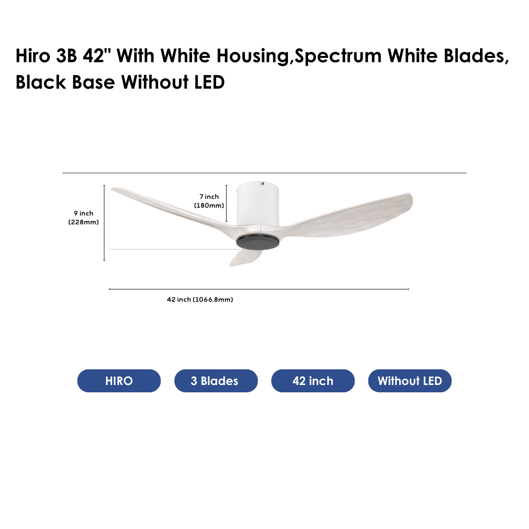 Crestar Hiro Smart Ceiling Fan – Crestar Fan Singapore