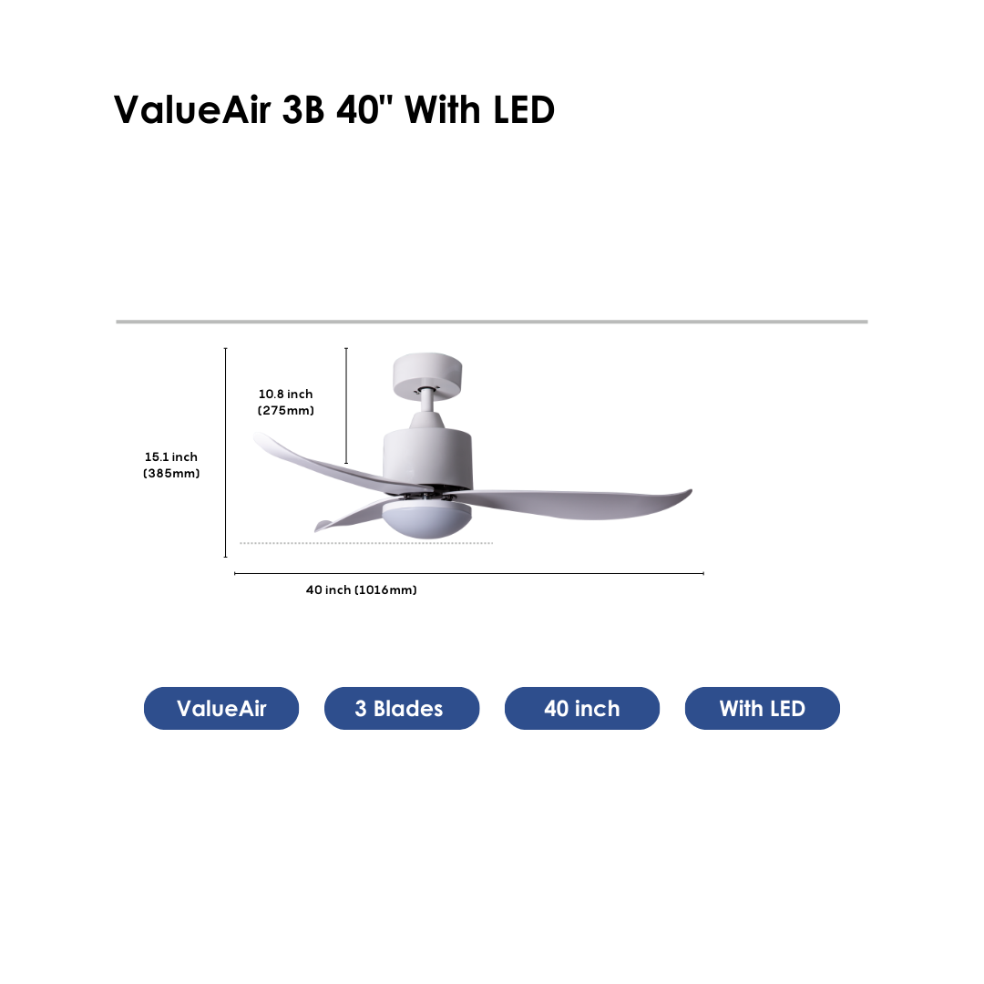 Crestar ValueAir Ceiling Fan – Crestar Fan Singapore