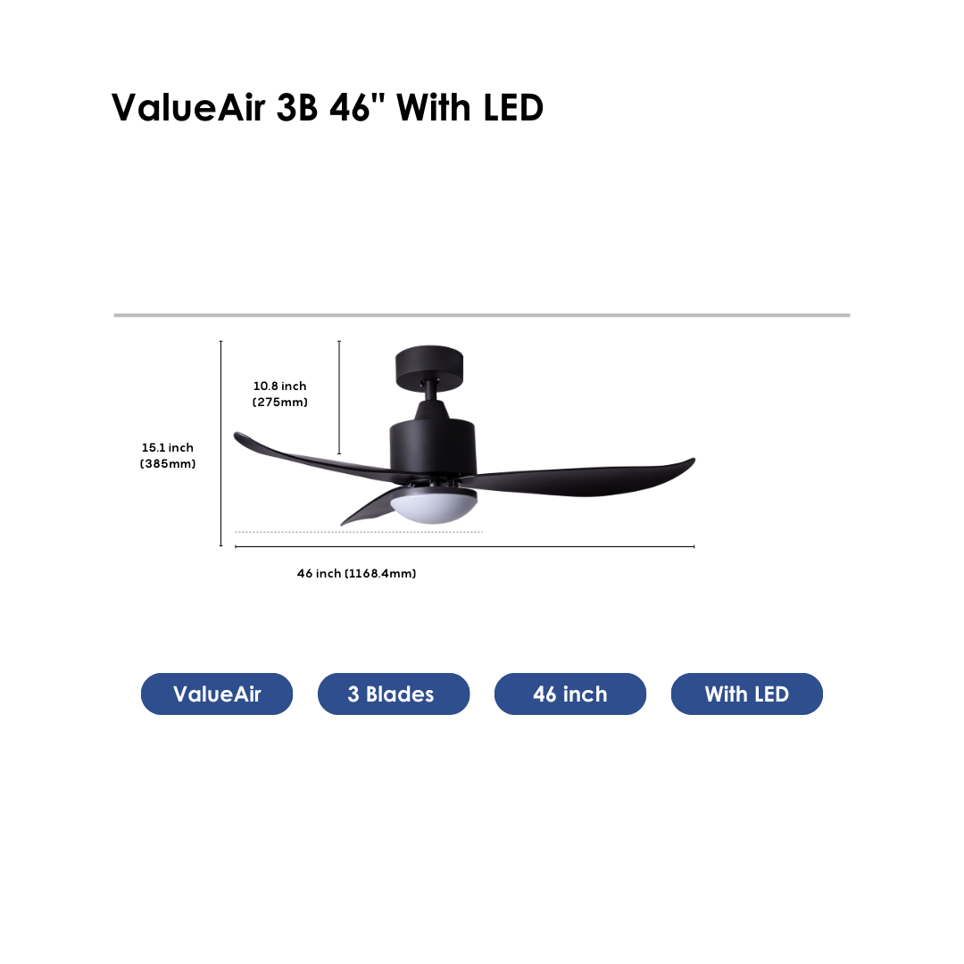 Crestar ValueAir Ceiling Fan – Crestar Fan Singapore