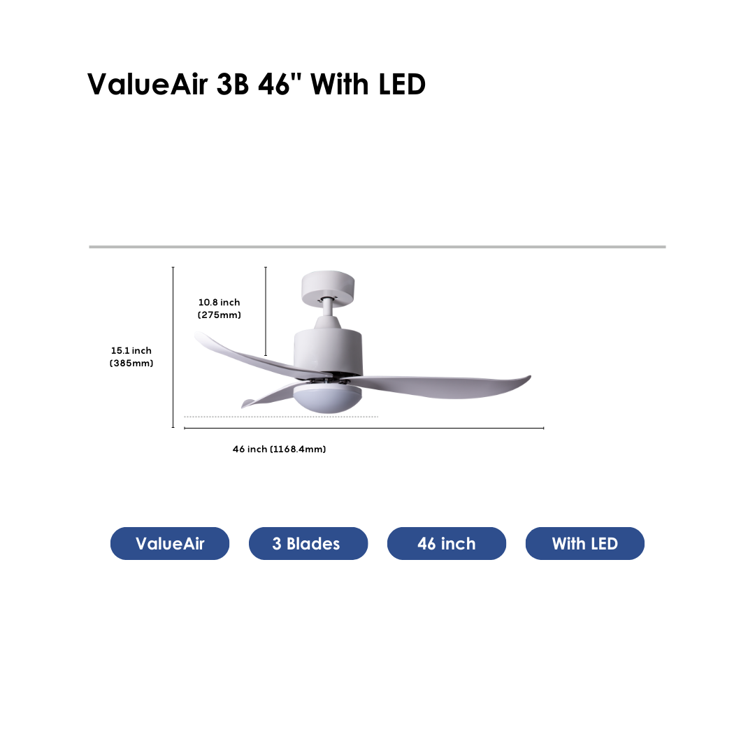 Crestar ValueAir Ceiling Fan – Crestar Fan Singapore