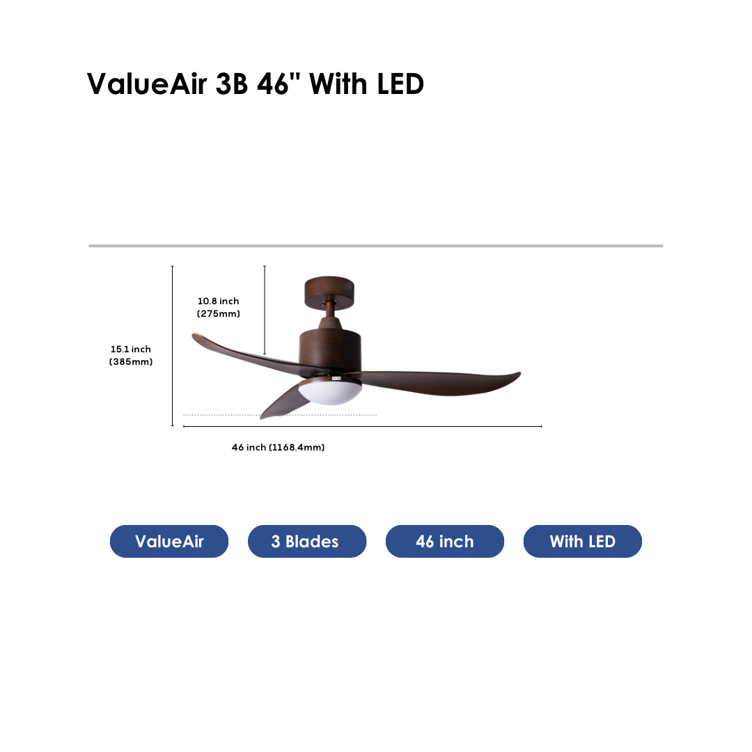 Crestar ValueAir Ceiling Fan – Crestar Fan Singapore