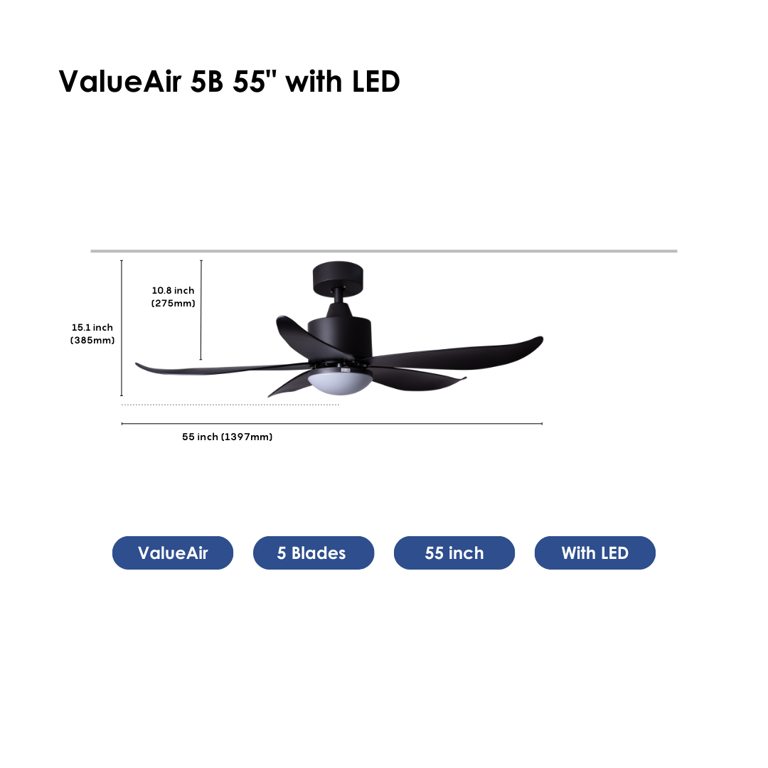 Crestar ValueAir Ceiling Fan – Crestar Fan Singapore
